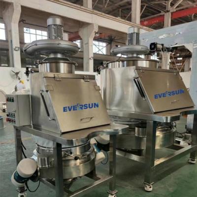 China SUS304 1500N Static Powder Dumping Station with 25kg Capacity for Dust-Free Material Handling for sale