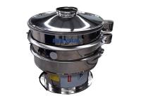 China 40 Mesh Stainless Steel Round Separator Coffee Bean Vibration Screen Sieve Sifter 800mm for sale