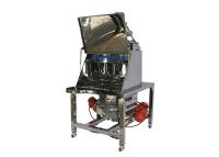 China Stainless Steel Bag Dumping Station for 25kg Tapioca Starch - SUS304/SUS316L Materials with 0.42-0.64 m² Screening Area for sale