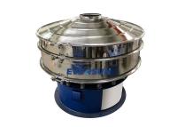 China 40 Mesh Vibratory Screener Sifter Sieve Machine 800mm Diameter for Starch Salt Sugar for sale