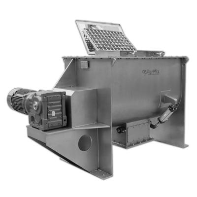 China SUS316L Ribbon Blender Machine 33r/Min Horizontal Industrial Powder Mixer with 1.2-18 m³ Capacity for sale