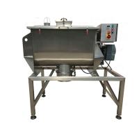 China 10L/Batch Horizontal Powder Ribbon Mixer Machine with Mirror Polishing - 5.5-110kW Power Range for Industrial Applications for sale