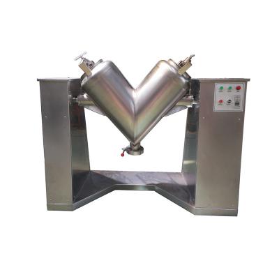 China Stainless Steel V-Type Powder Mixer for Ceramic Materials - 10L to 10000L Capacity Range with 0.37kW to 37kW Power Options for sale