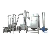 China Industrial Herb Powder Grinding Machine 15MM Feeding 10-200kg/h Capacity 80-320 Mesh Output for sale