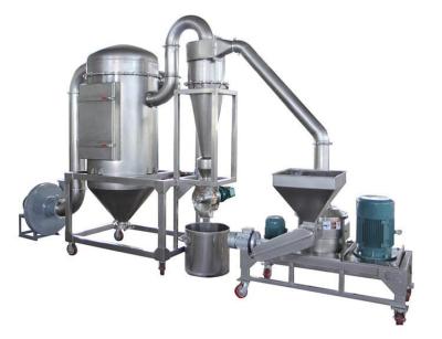 China SS316L Tea Leaf Pulverizer Grinding Mill Machine 10-1500kg/h Capacity 80-450 Mesh for sale