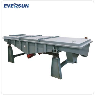 China Stainless Steel Linear Vibrating Screen 1000x3000mm with 0.074-10mm Mesh Size for Particle Grading for sale