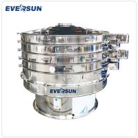 China Industrial Food Grade Stainless Steel Cocoa Powder Vibrating Screen Sifter 2-500 Mesh for sale