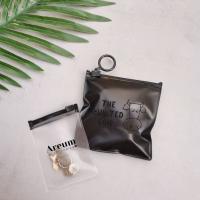 China Black Zipper Poly PVC Custom Packaging Bags for Hoodie Clothing - Custom Logo Printing Available for sale