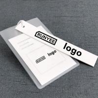 China Custom Logo Cotton Swing Tags - White Matte Clothing Hang Tags with Debossed/Embossed Options for Jeans Size Labels for sale