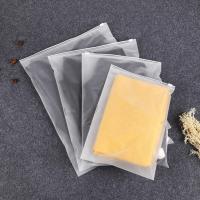 China Custom Frosted PE Ziplock Bags for Clothing Packaging - Biodegradable Zipper Bags for T-Shirts & Swimwear for sale