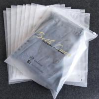 China Custom Frosted PE Ziplock Bags for Clothing Packaging - Biodegradable Zipper Bags for T-Shirts & Swimwear for sale