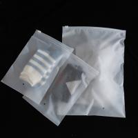 China PEVA Frosted Plastic Zip Bags for Clothing Packaging - Custom Thickness & Recyclable Materials for Underwear & Garments for sale