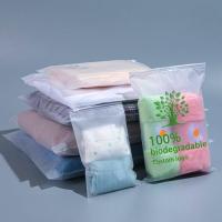 China Custom Biodegradable Ziplock PE Packaging Bags for T-Shirts & Garments with Zipper Closure and Multiple Material Options for sale