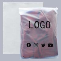 China Custom PE Zipper Clothing Bags - Frosted Matte Printed Packaging with Recyclable Material & Custom Thickness Options for sale