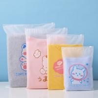 China Thicken Matte PEVA Drawstring Plastic Organizer Bag - Waterproof Clothing Packaging with Custom Branding Options for sale