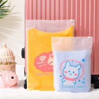 China Thicken Matte PEVA Drawstring Plastic Organizer Bag - Waterproof Clothing Packaging with Custom Branding Options for sale