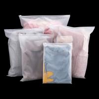 China PEVA Plastic Custom Packaging Zip Bags Frosted Clear Laminated for Garment Protection 650mm Width for sale