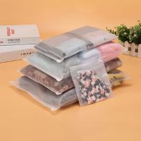 China PEVA Plastic Custom Packaging Zip Bags Frosted Clear Laminated for Garment Protection 650mm Width for sale