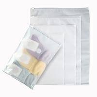 China Frosted Matte EVA Zipper Packaging Bags - Self Sealing Waterproof Customizable for Clothing and Garments for sale