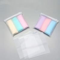 China Frosted Matte EVA Zipper Packaging Bags - Self Sealing Waterproof Customizable for Clothing and Garments for sale