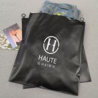 China Custom Black PVC Zip Lock Bag for Clothing Packaging - PVA Material with Multiple Size Options for Jeans and T-Shirts for sale