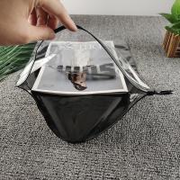 China Pvc Matte / Frosted Plastic Ziplock Custom Packaging Bags Biodegradable With Logo for sale