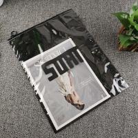 China Pvc Matte / Frosted Plastic Ziplock Custom Packaging Bags Biodegradable With Logo for sale