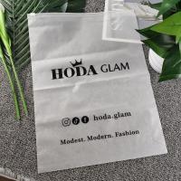 China Custom Frosted PVC Plastic Zipper Bag for T-Shirt Shoes Clothing Packaging 100 Pcs for sale