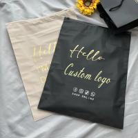 China Custom Frosted PEVA Zipper Lock Bag for T Shirt Shoes Clothing Packaging 0.08mm Thickness for sale