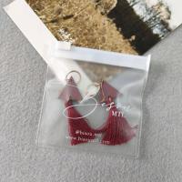 China Custom PVC Transparent Jewelry Pouch Bags with Zipper - 60-200 Micron Thickness, Custom Sizes Available for sale