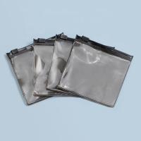China Custom PVC Zipper Bags for Jewelry & Cosmetics - 60-200 Micron Thickness with Screen Printing Customization for sale