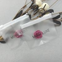 China Custom Clear PVC Zipper Bag with Logo Printing for Jewelry Packaging - 60-200 Micron Thickness, Custom Sizes for sale