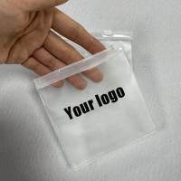 China Custom Clear PVC Zipper Bag with Logo Printing for Jewelry Packaging - 60-200 Micron Thickness, Custom Sizes for sale