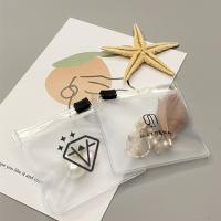 China Custom PVC Zipper Bags for Jewelry Storage - 60-200 Micron Thickness, Screen Printing, 100pcs MOQ for sale