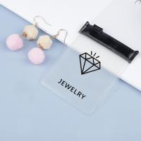 China Custom Printed Frosted PVC Jewelry Zipper Bags 60-200 Micron Thickness Waterproof Storage for Accessories for sale