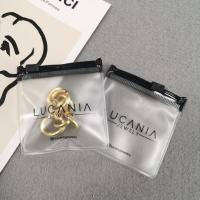 China Custom PVC Jewelry Zipper Bags - 60-200 Micron Thickness with Screen Printing & Multiple Material Options for sale