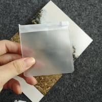 China Custom Frosted Zipper Bag 60-200 Micron Anti-Oxidation Waterproof Reusable Plastic Jewelry Pouch for sale