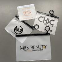 China Custom PVC Plastic Earrings Jewelry Ziplock Bag Transparent with Logo 60-200 Micron for sale