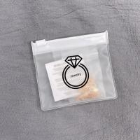 China Custom Eco-Friendly Zipper PVC Bags for Jewelry Packaging 60-200 Micron Thickness for sale