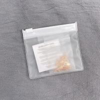 China Custom Ziplock PVC Packaging Bags Frosted for Jewellery Necklaces Bracelets Watches 60-200 Micron for sale