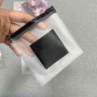 China Custom Ziplock PVC Packaging Bags Frosted for Jewellery Necklaces Bracelets Watches 60-200 Micron for sale