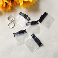 China Custom Ziplock PVC Packaging Bags Frosted for Jewellery Necklaces Bracelets Watches 60-200 Micron for sale