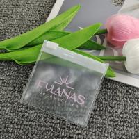China Custom Frosted Zipper Jewelry Bag Small Slider PVC Plastic 60-200 Micron Thickness for sale