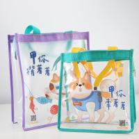 China Custom PVC Tote Bags with Logo Printing - Water Resistant Handbags for Shopping and Promotional Use for sale