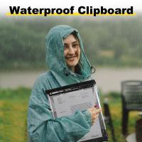 China PVC Plastic Waterproof Clipboard 12.5×9 Inches with 5kg Load Capacity for Outdoor Professional Use for sale