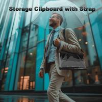 China Horizontal PVC A4 Waterproof Clipboard 12.5x9 Inches with 1.5-5kg Weight Capacity for Industrial and Outdoor Use for sale