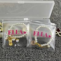 China PVC Jewelry Zipper Bags 0.2mm Thickness Waterproof Storage - Custom Sizes for Jewelry & Cosmetics Packaging for sale