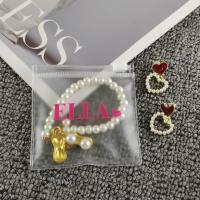 China PVC Jewelry Zipper Bags 0.2mm Thickness Waterproof Storage - Custom Sizes for Jewelry & Cosmetics Packaging for sale