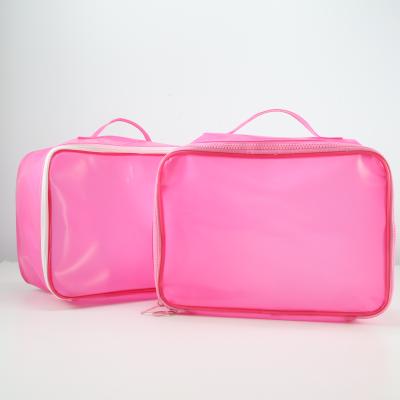 China Waterproof EVA Travel Cosmetic Bag - Lightweight Foldable Plastic Makeup Organizer with 650ml Capacity for sale