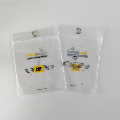 China EVA Transparent Recycling Bags With Logo - 60-200 Micron Thickness, Custom Sizes For School & Office Supplies for sale